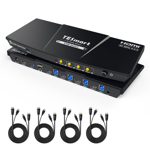 TESmart Bestseller KVM-Switch – Multi-Port für alle Anforderungen ...